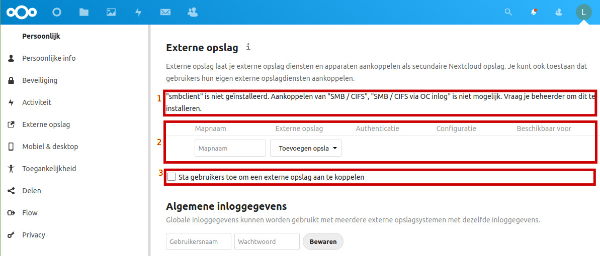 Nextcloud external storage support - Linux Magazine