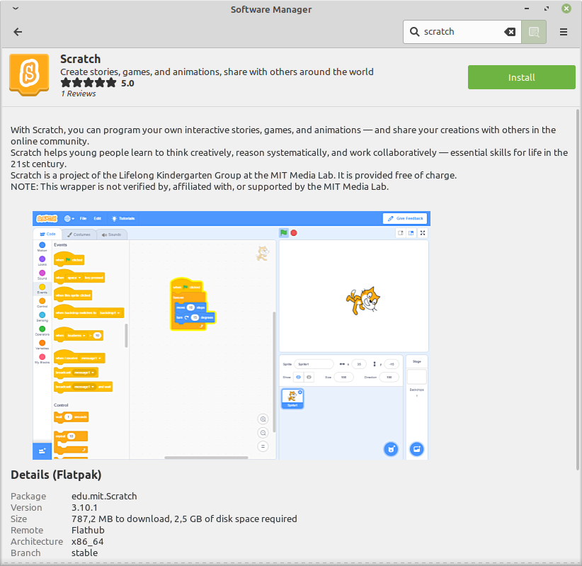 Programmeren met Scratch - Linux Magazine